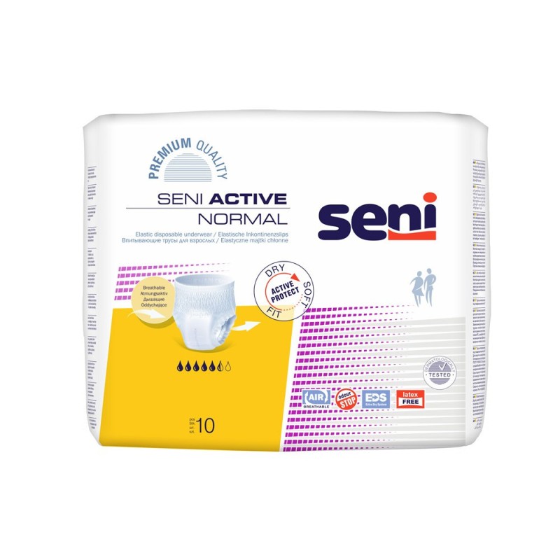 Seni Active Normal | Small - Medium - Large - XL | Couches Adultes ...